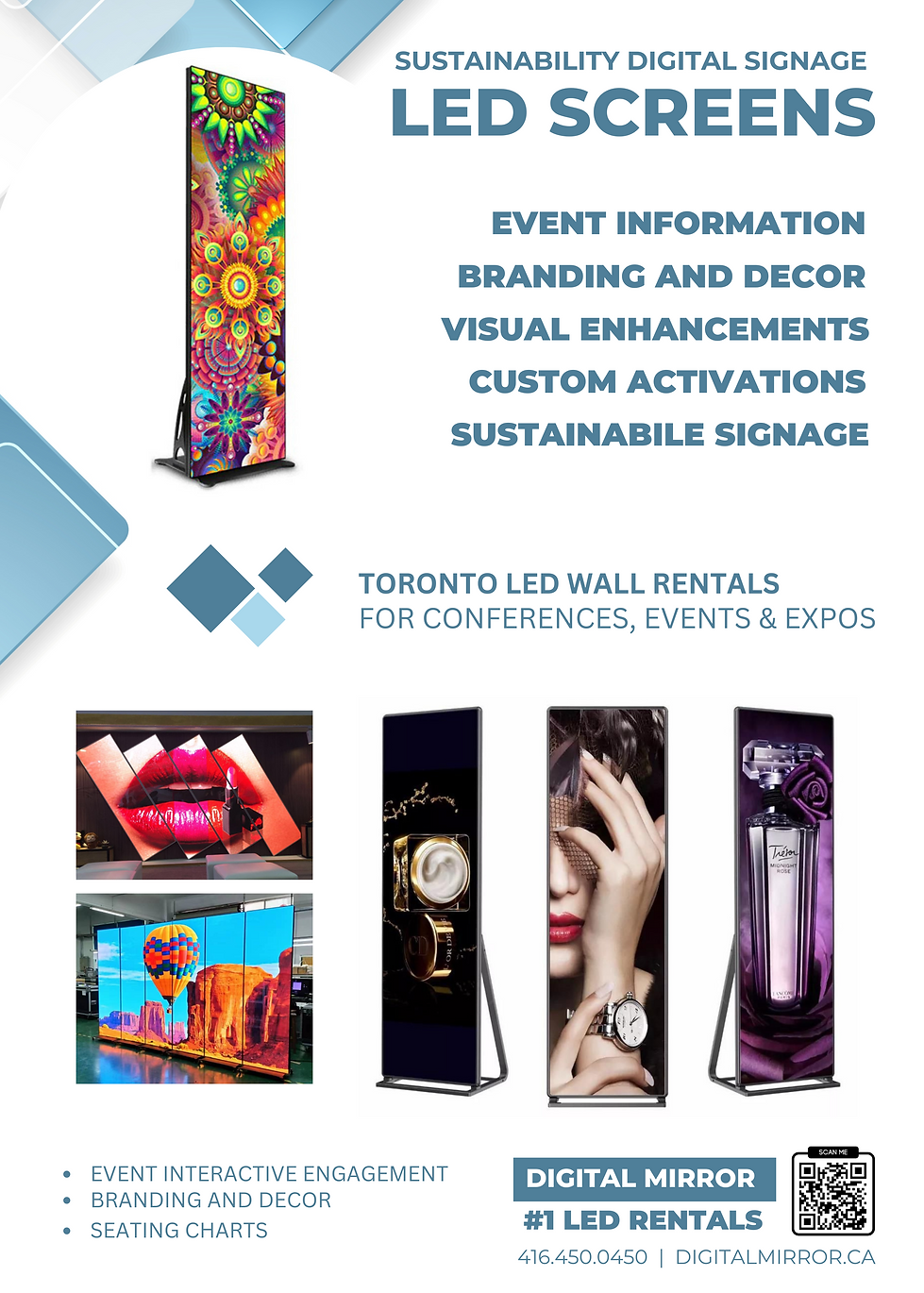 LED Posters | Digital Mirror